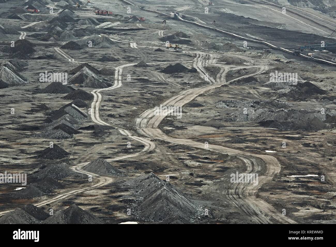 Coal Mine Area Stock Photo - Alamy