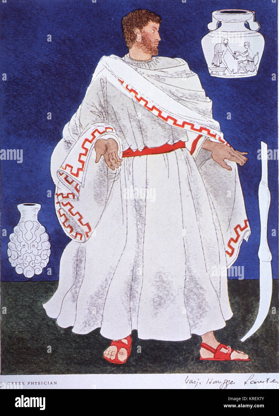 Ancient greece costume hi-res stock photography and images - Alamy