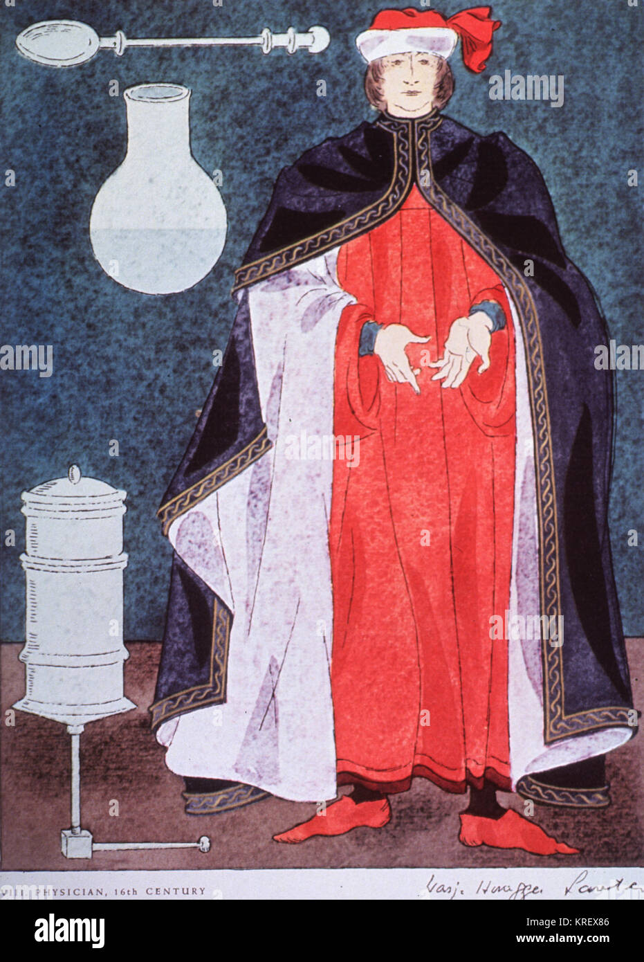 16th Century Physician's Costume Stock Photo - Alamy