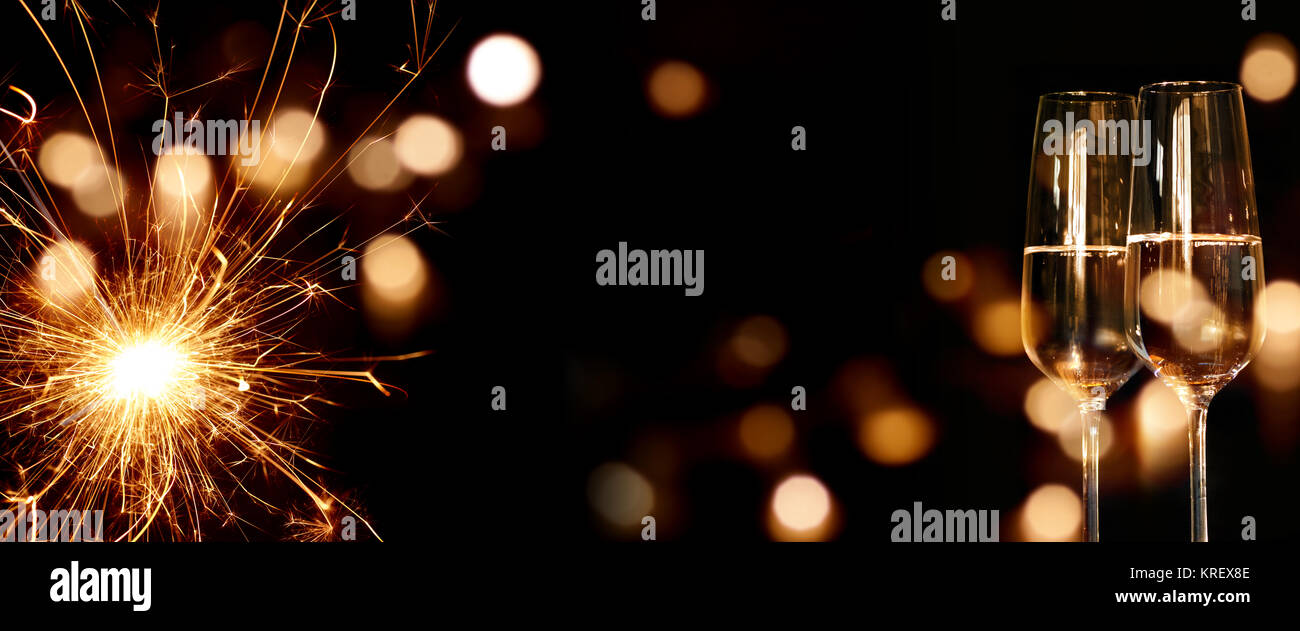 sparkling new year background Stock Photo - Alamy