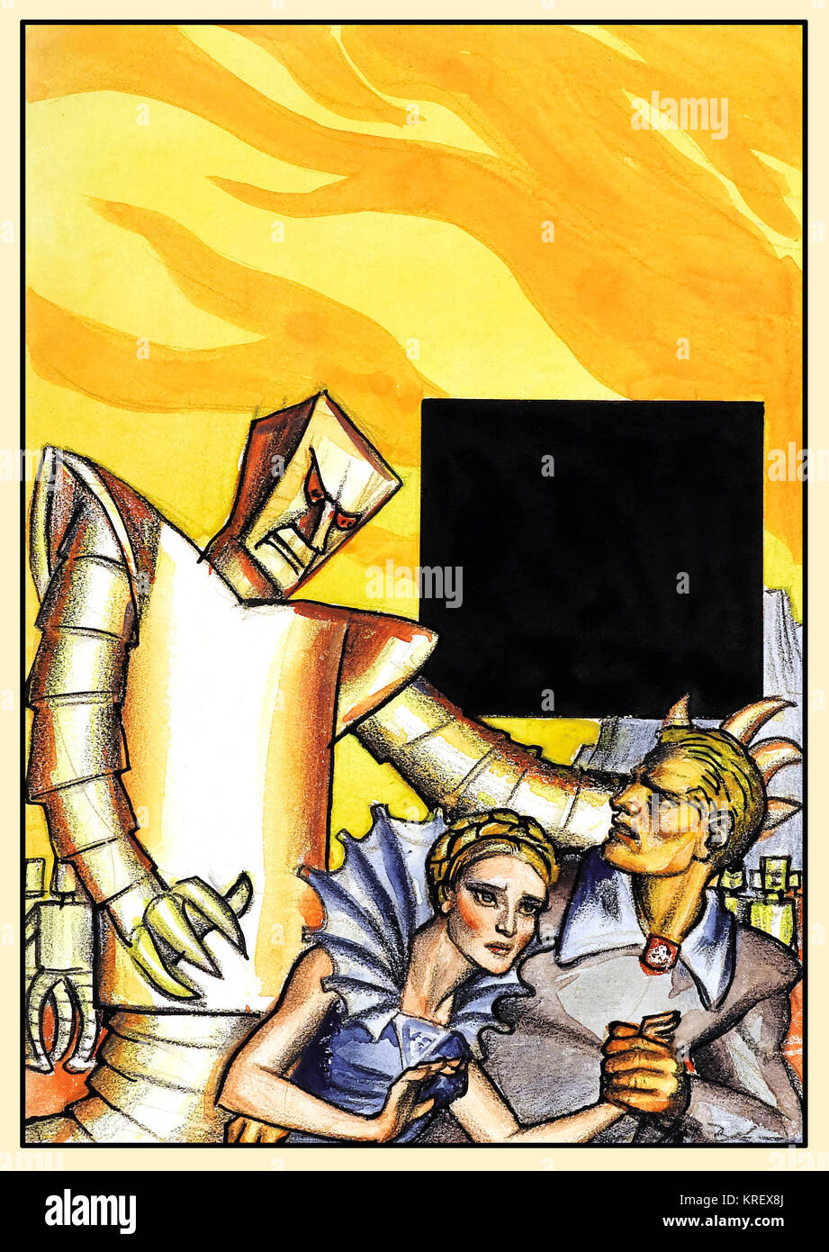 The Robot God Stock Photo - Alamy