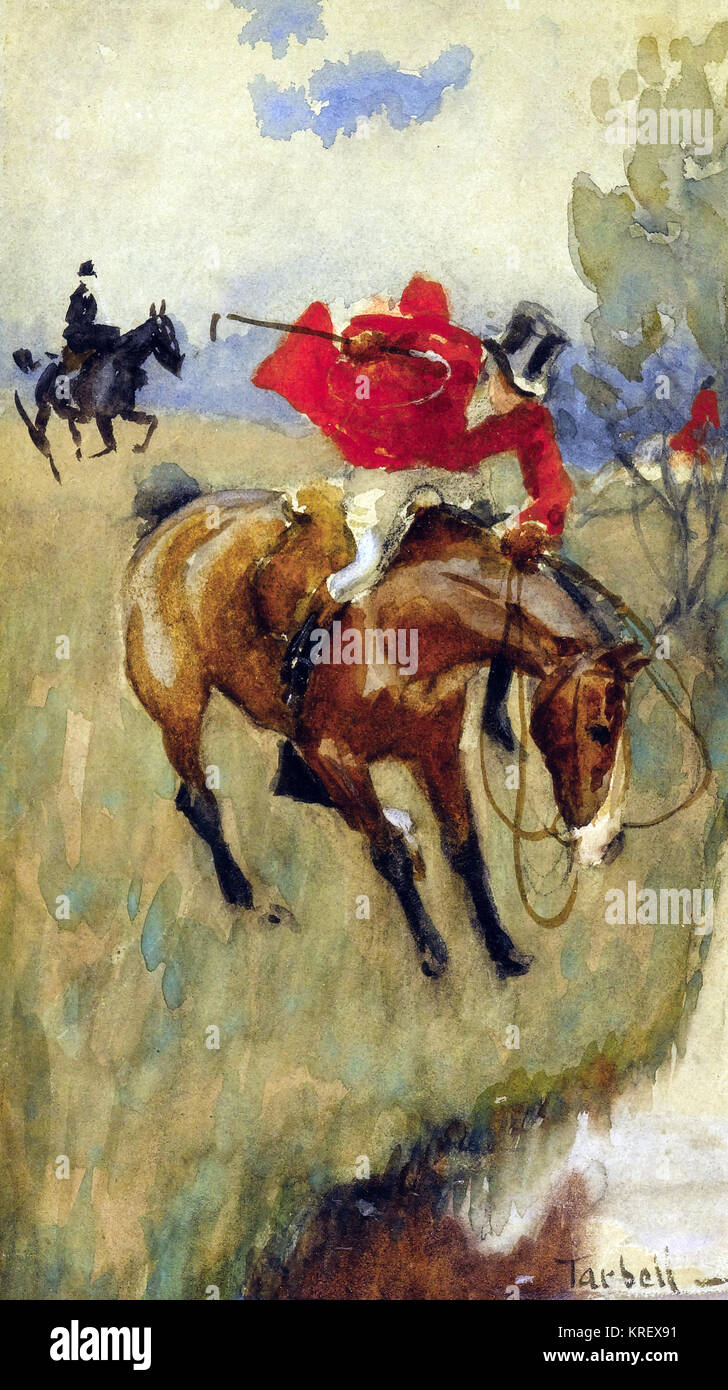 Hunter horse hi-res stock photography and images - Alamy