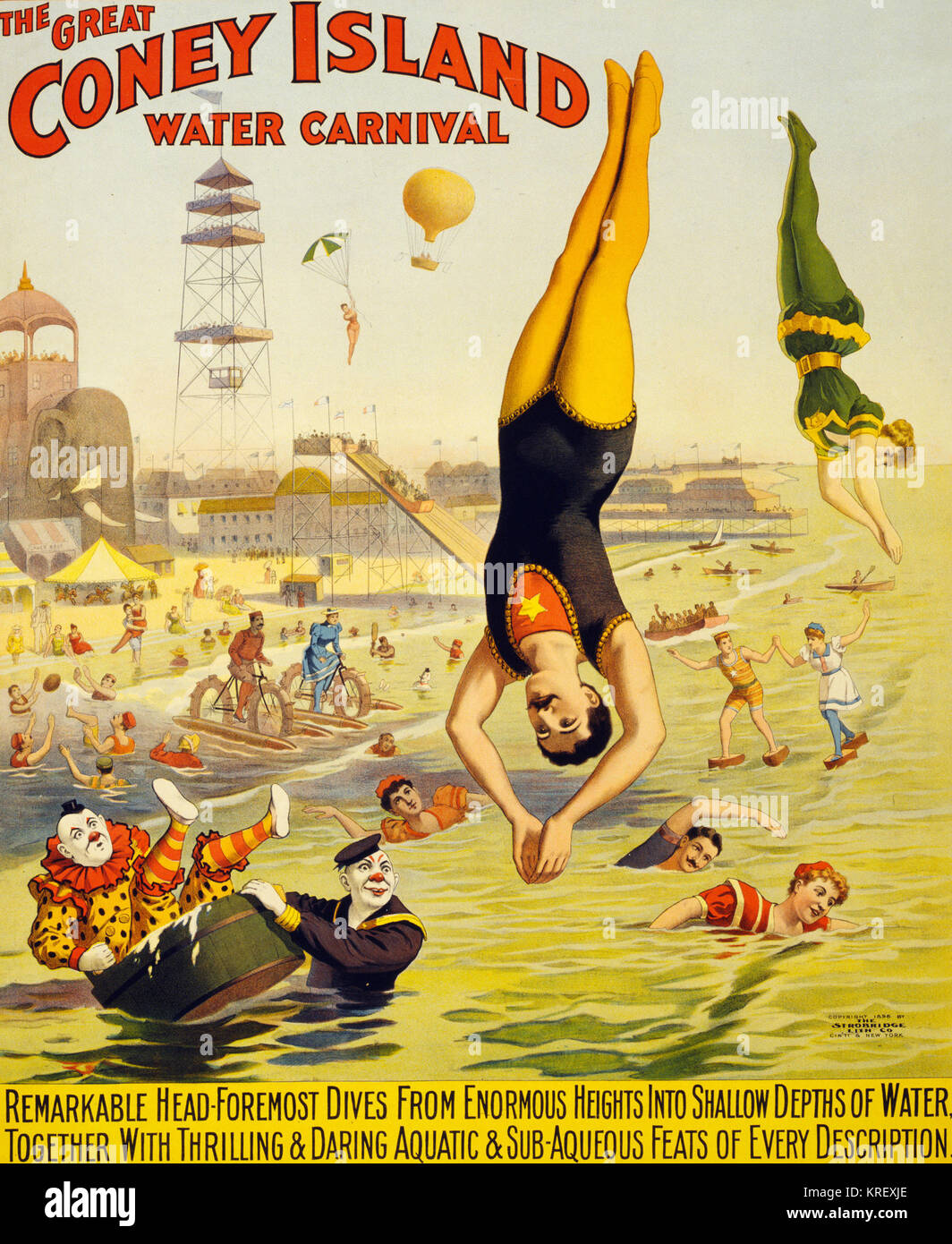 Carnival poster hi-res stock photography and images - Alamy