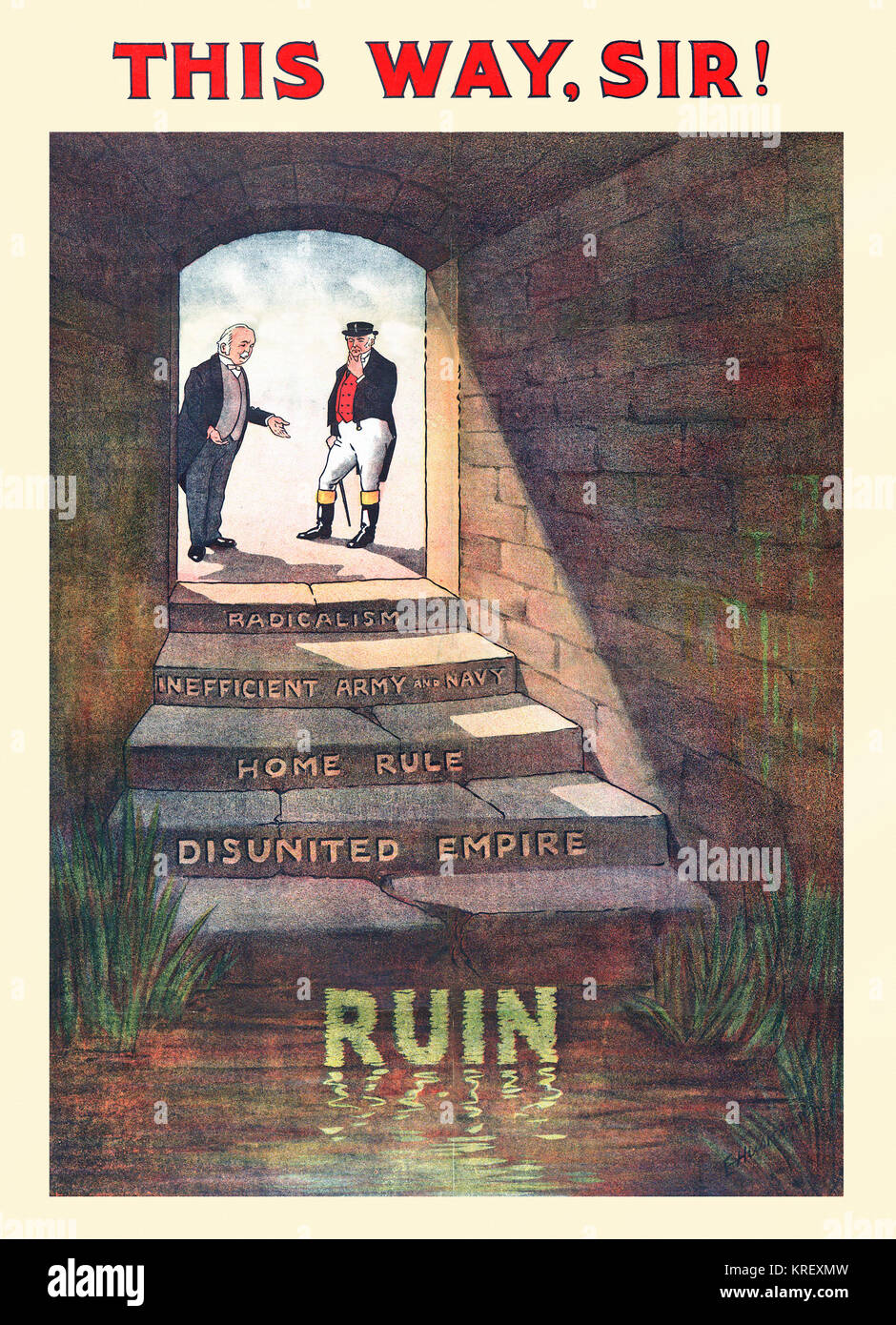 This Way, Sir! Stock Photo - Alamy