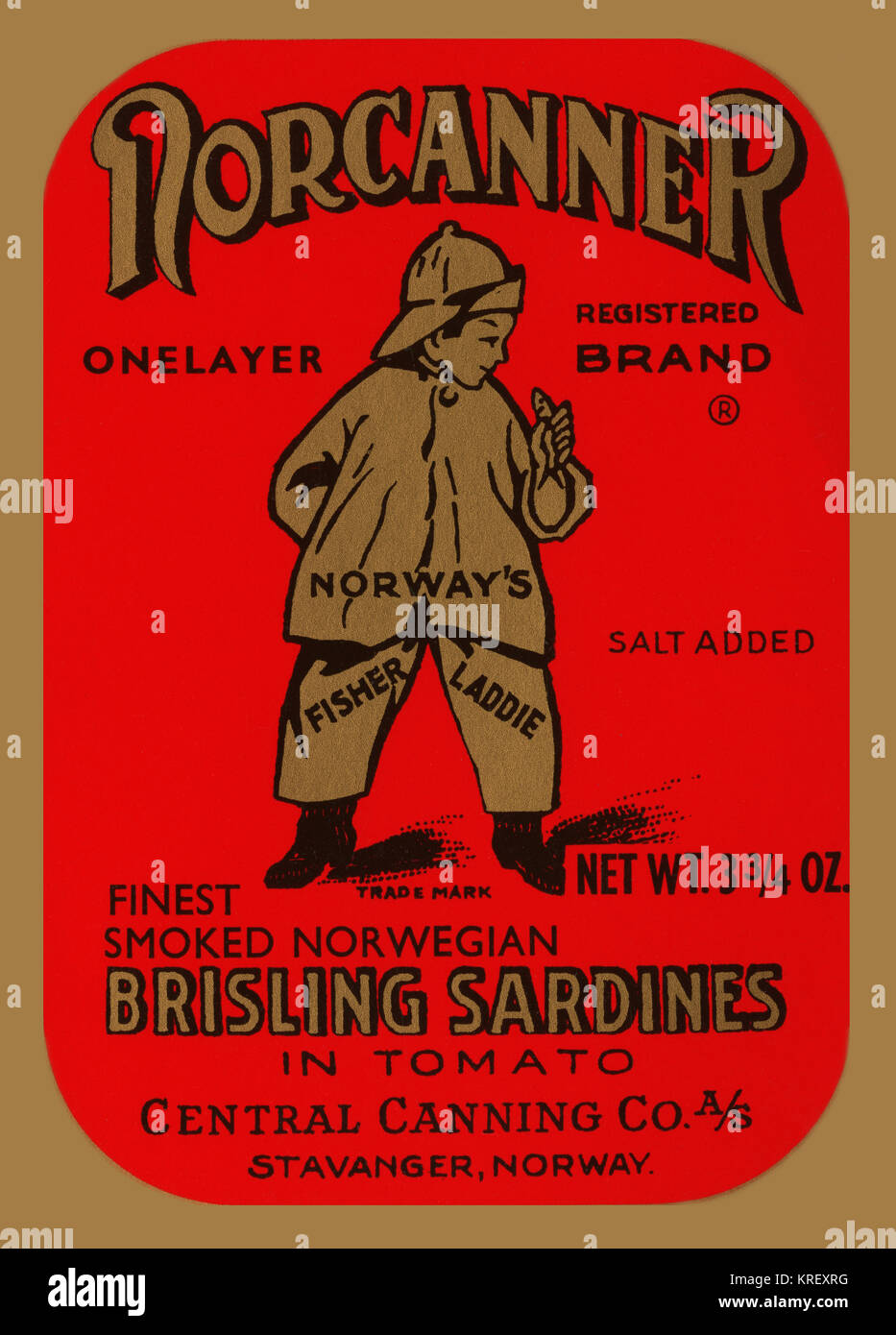 Norcanner Brisling Sardines Stock Photo - Alamy