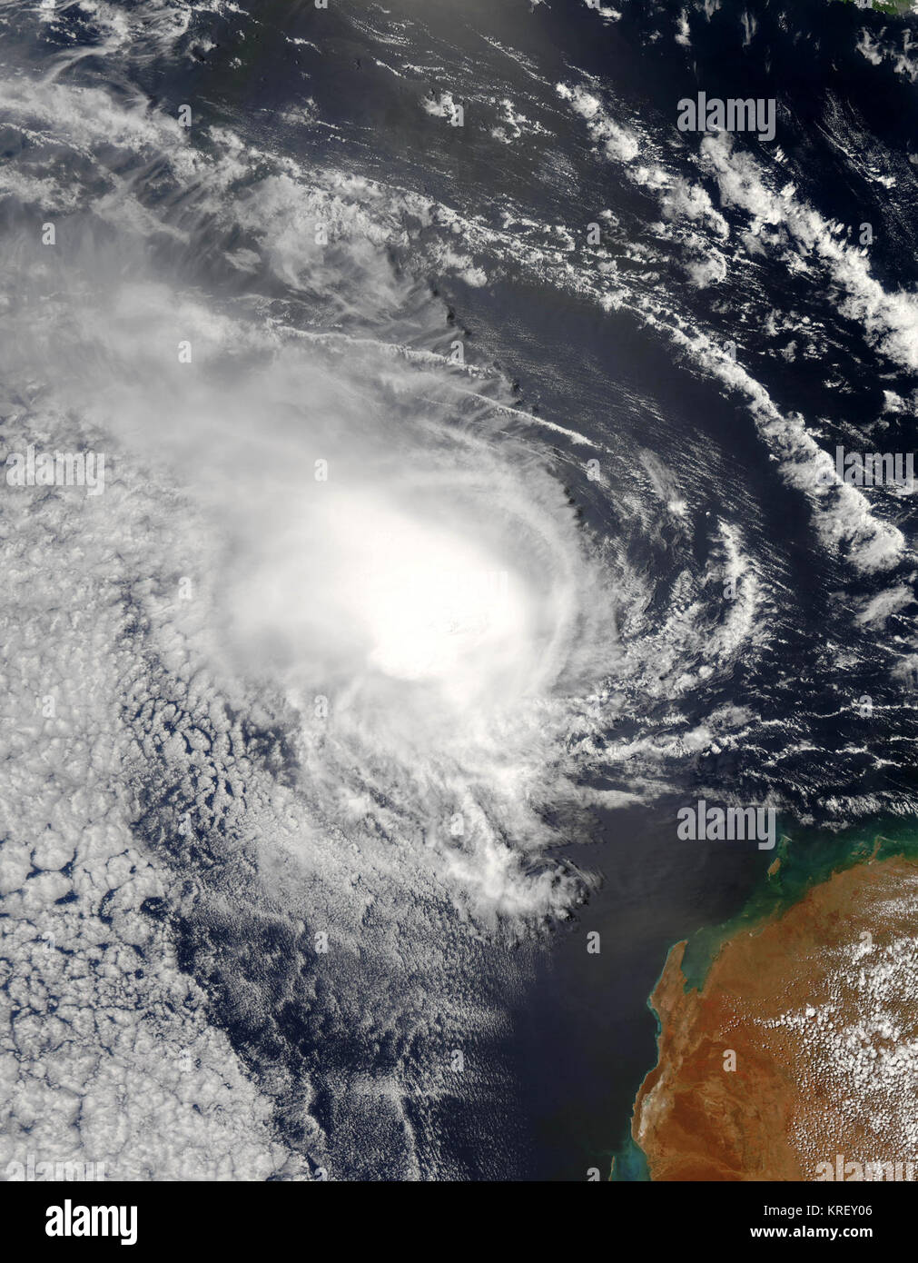 Cyclone Jacob 10 March 2007 0610Z Stock Photo - Alamy