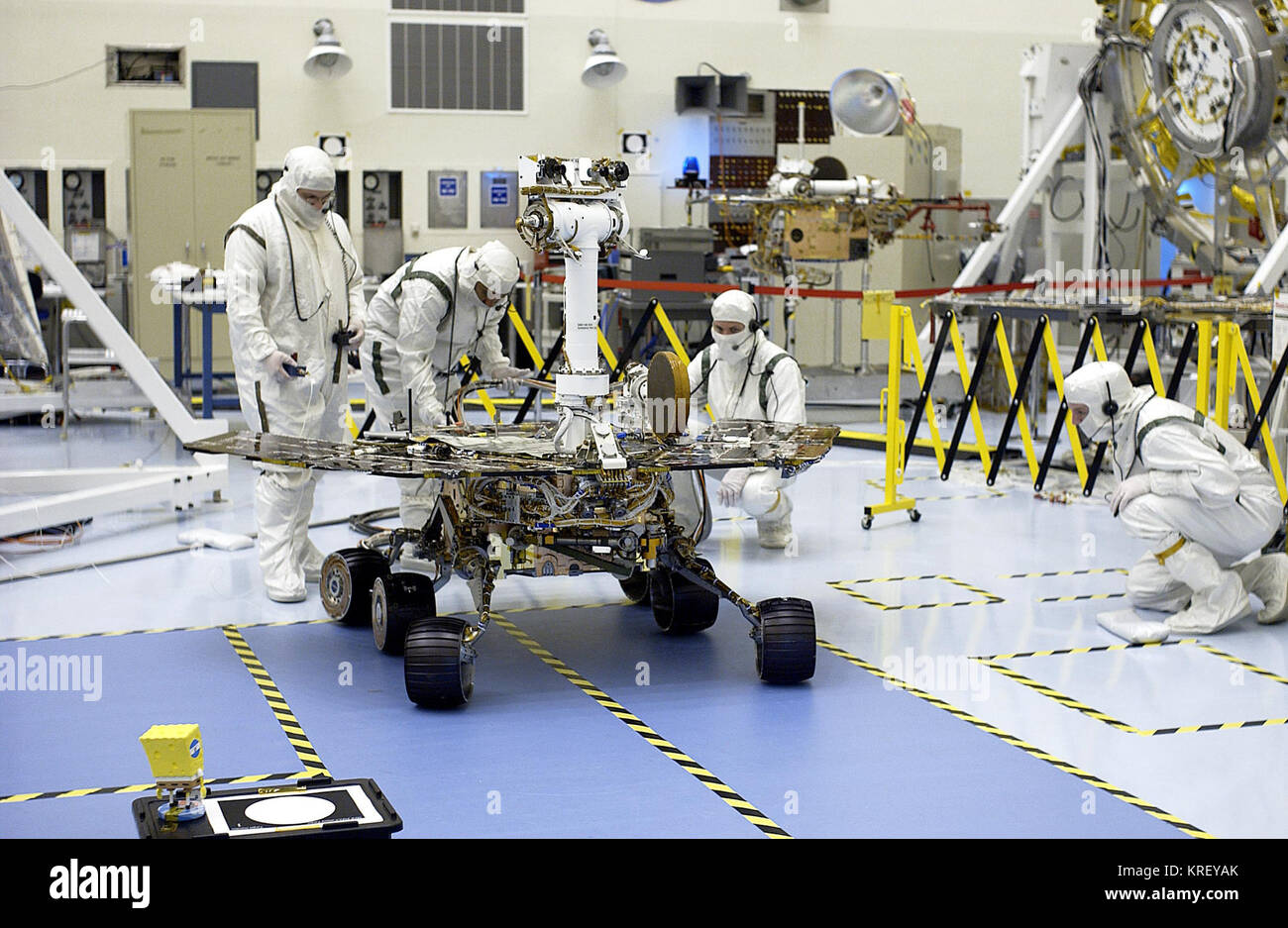 Rocket space exploration preparation technology hi-res stock ...