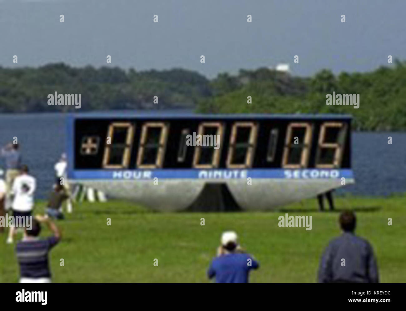 Kennedy Space Center countdown Stock Photo - Alamy