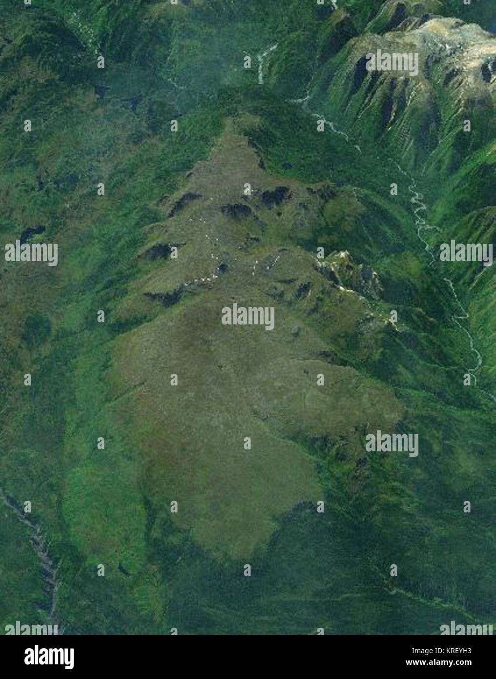 Heart Peaks north Stock Photo - Alamy