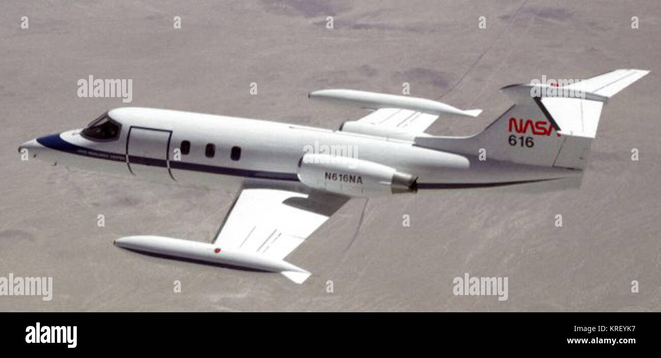 Learjet 25 der NASA Stock Photo - Alamy