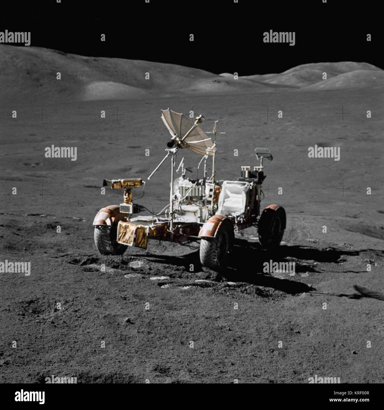 Lunar Rover Apollo 17 Stock Photo - Alamy