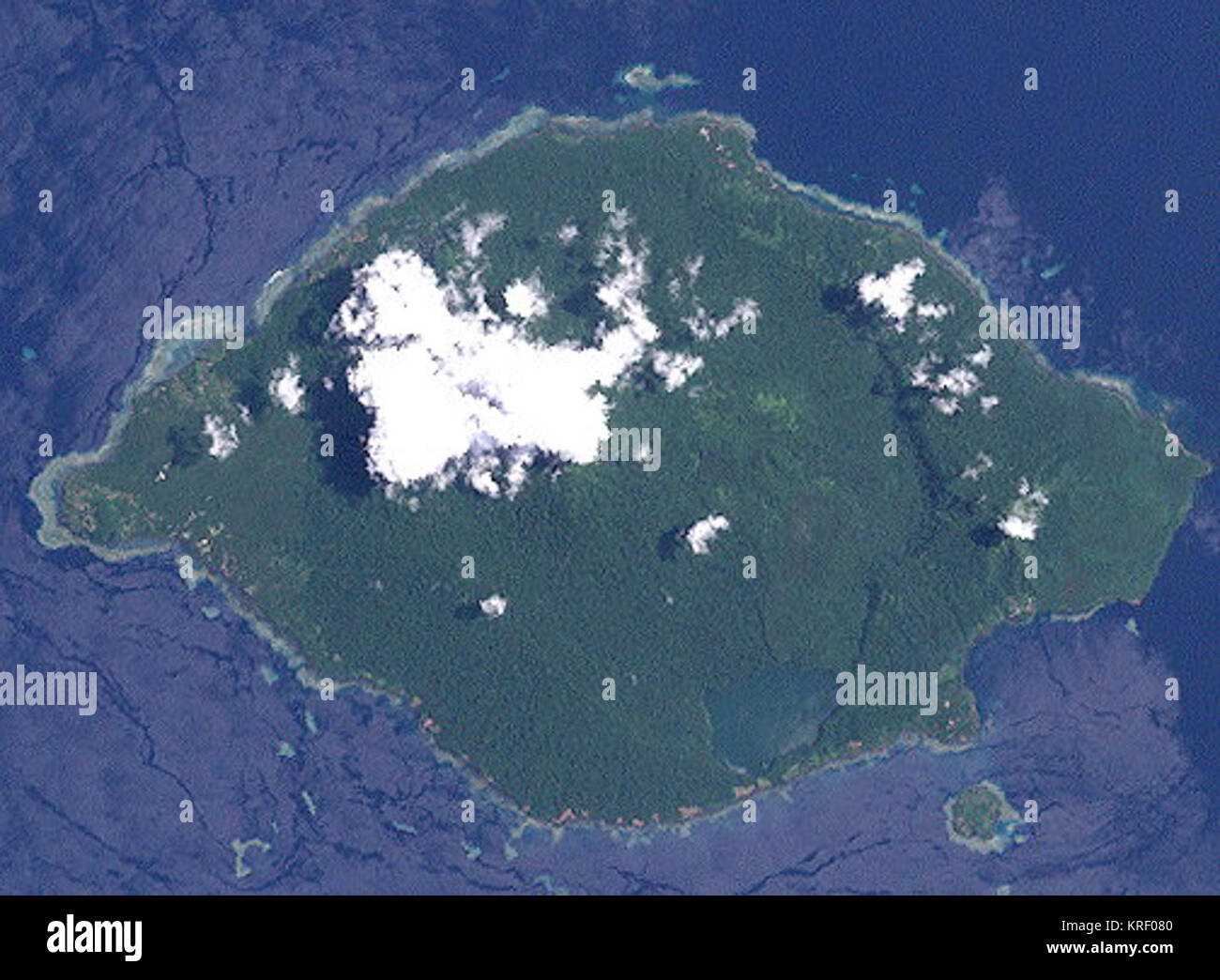 Lolobau Island 28Landsat29 Stock Photo - Alamy
