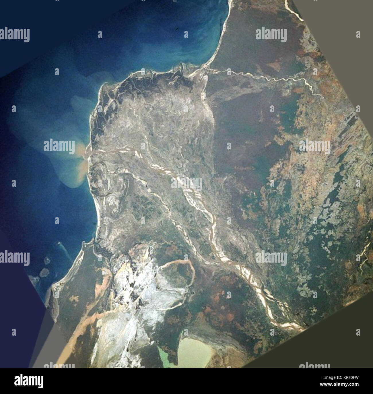 Mangoky delta rotated Stock Photo - Alamy