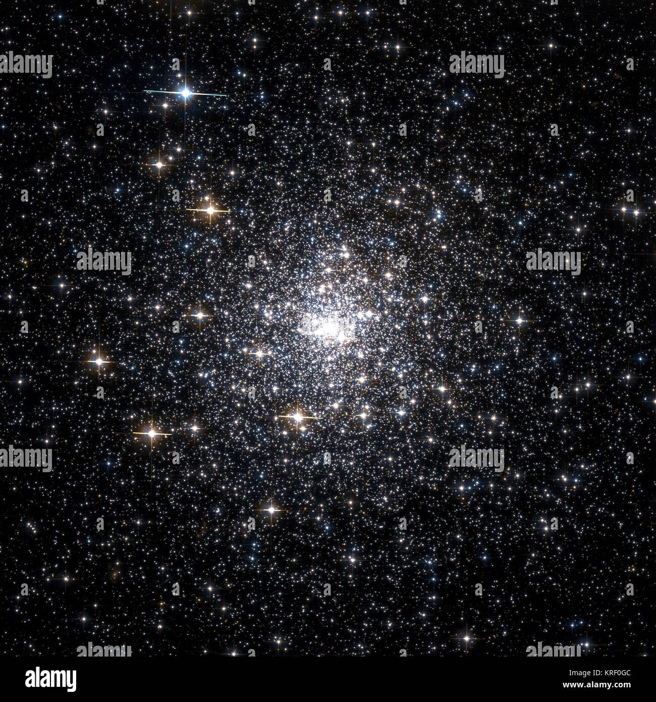 Messier 70 Hubble WikiSky Stock Photo - Alamy