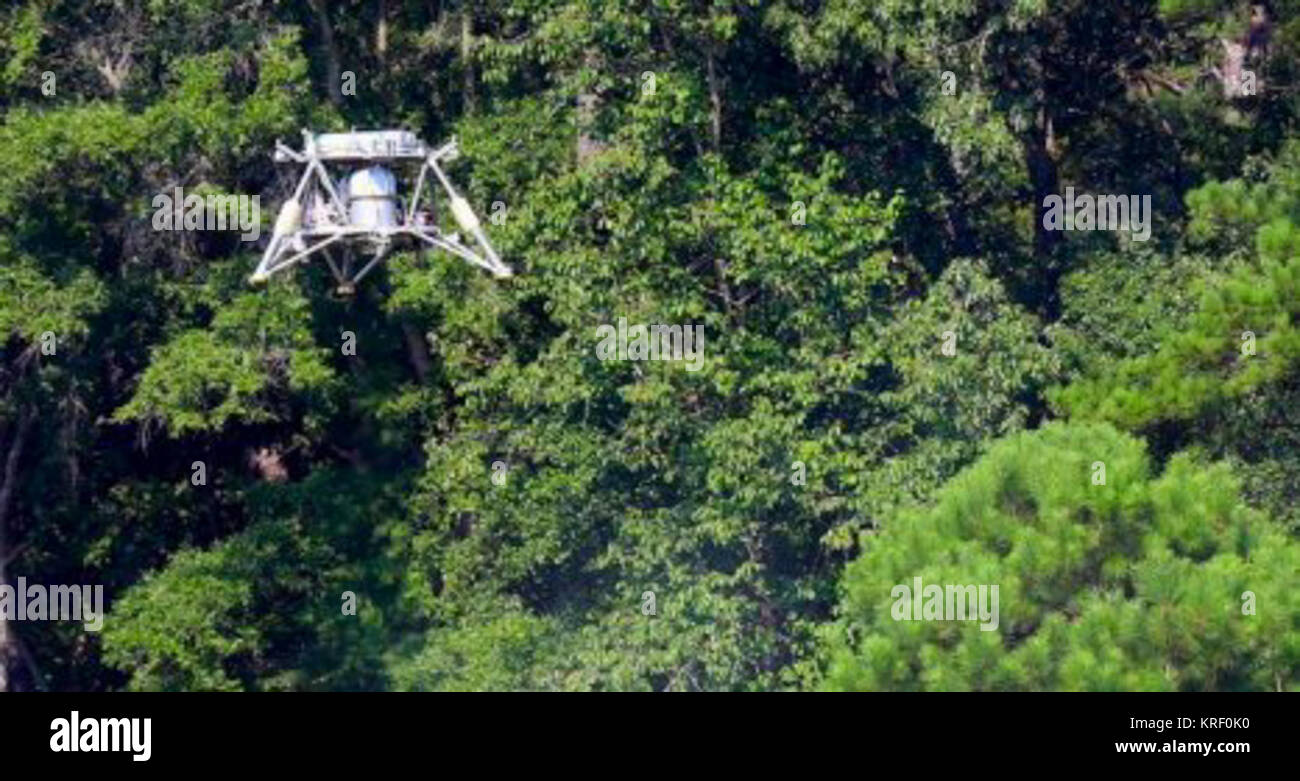 Mighty Eagle lander flying Aug 8 2012 Stock Photo - Alamy
