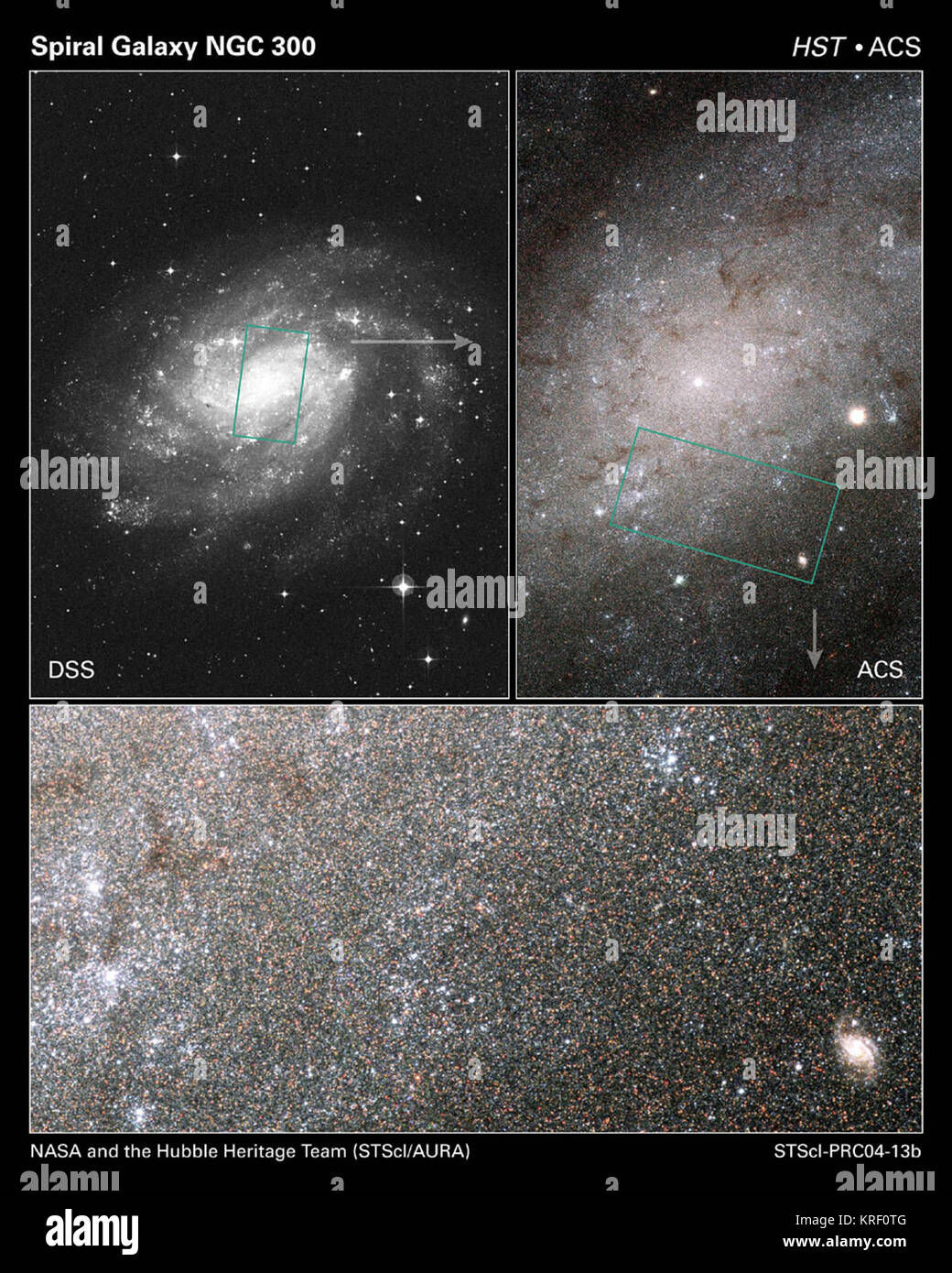 NGC 300 Hubble Stock Photo - Alamy