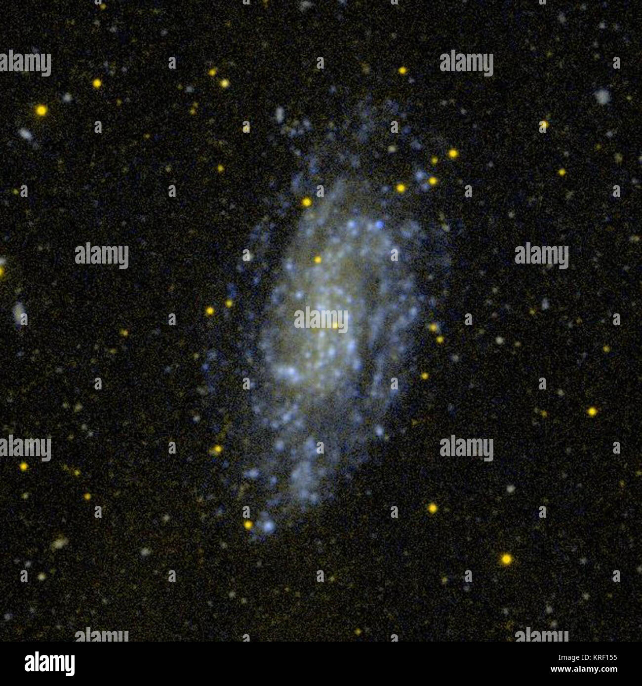 NGC 1744 GALEX WikiSky Stock Photo - Alamy