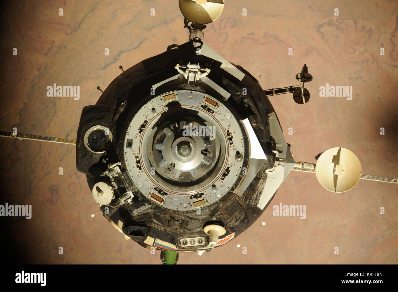 Soyuz TMA-16 relocates from Zvezda Service Module to Poisk module Stock ...