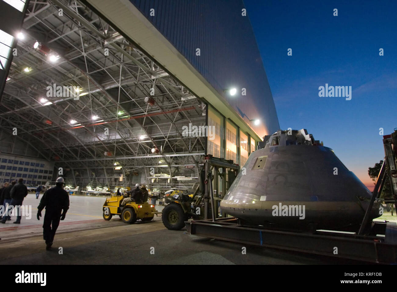 Orion Crew Module mockup Stock Photo - Alamy