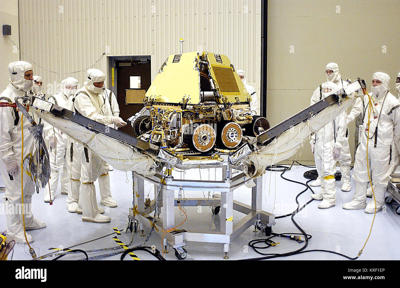 Opportunity Lander Petals PIA04848 Stock Photo - Alamy