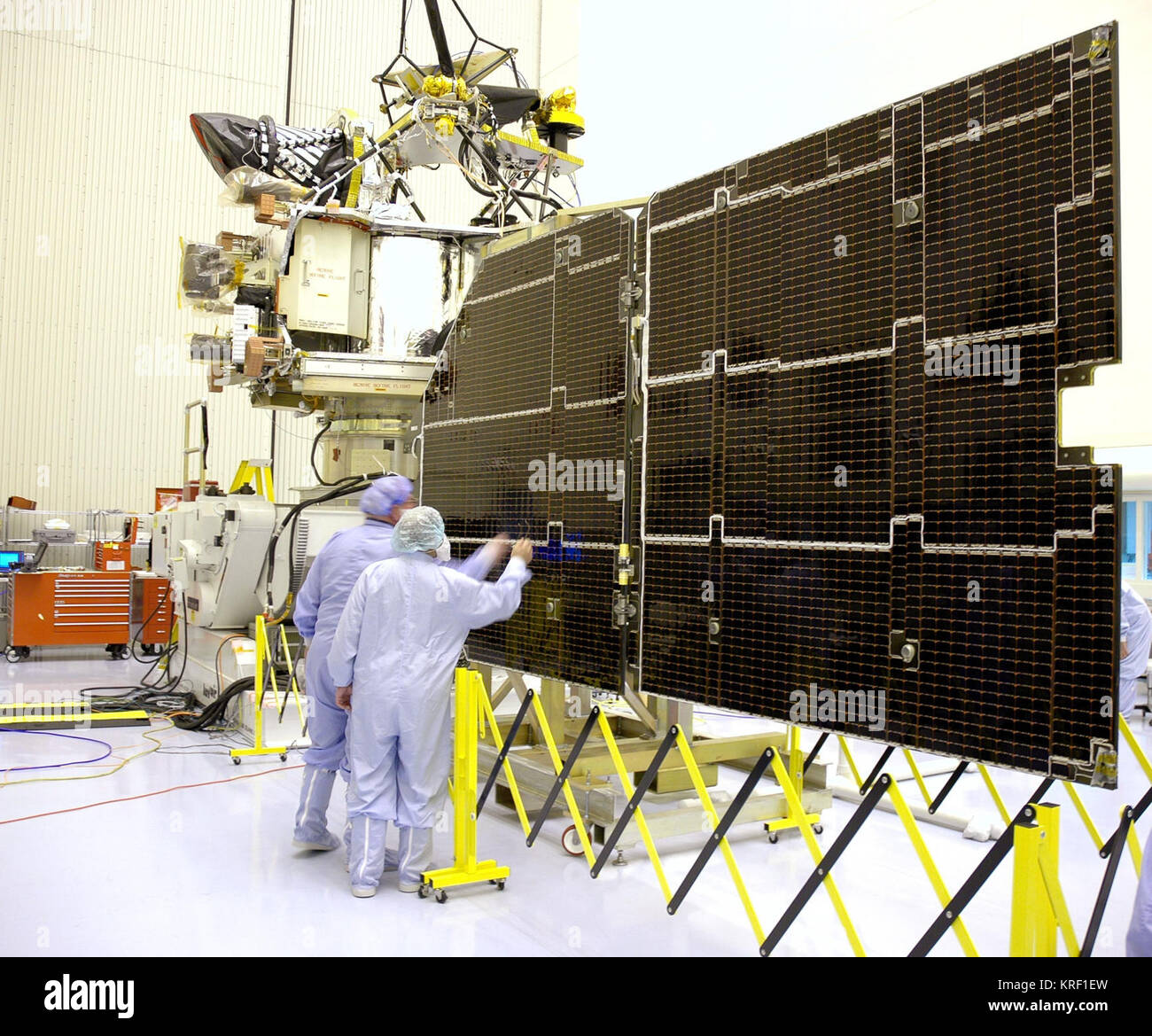 Mars Reconnaissance Orbiter solar panel Stock Photo - Alamy