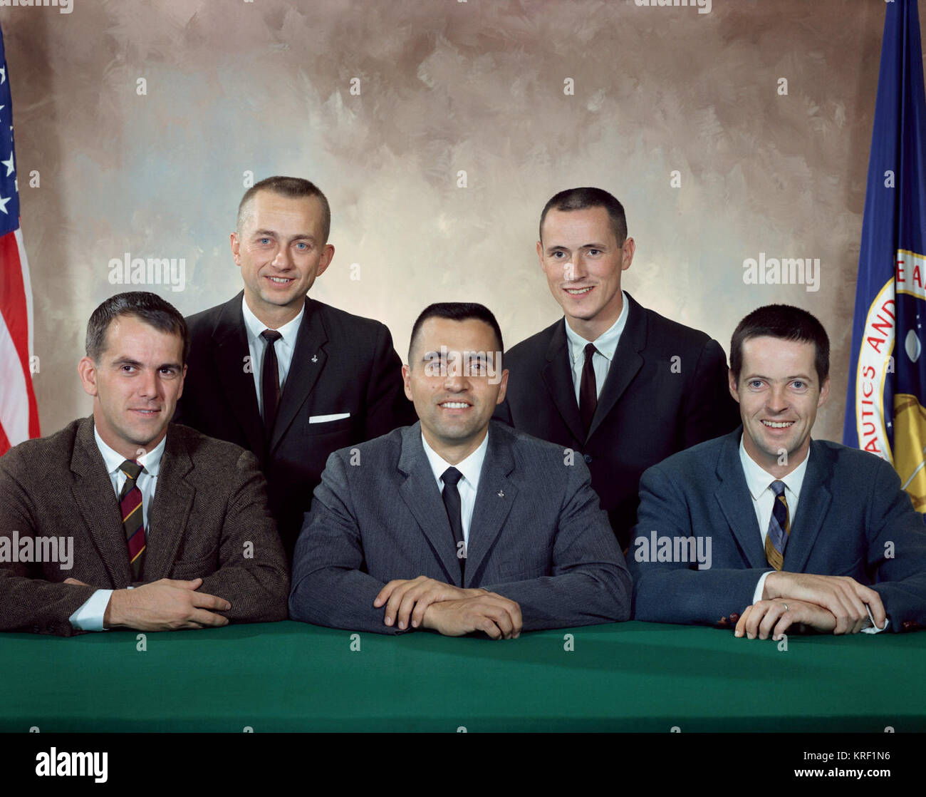 PORTRAIT - SCIENTIST-ASTRONAUT GROUP Stock Photo - Alamy