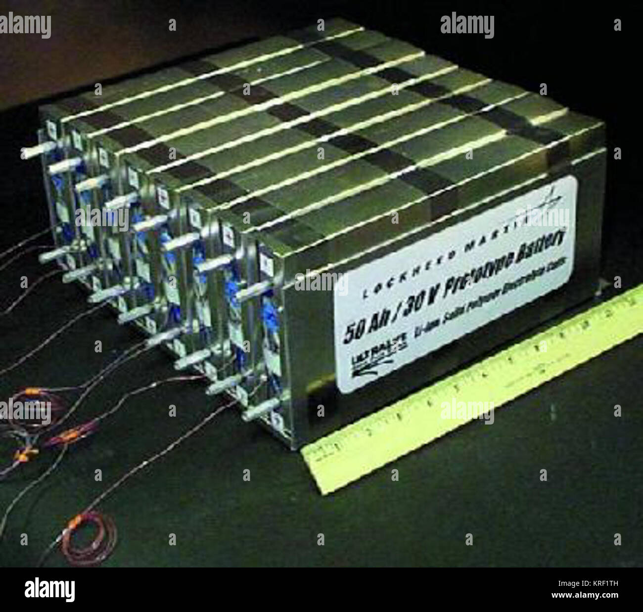 NASA Lithium Ion Polymer Battery Stock Photo - Alamy