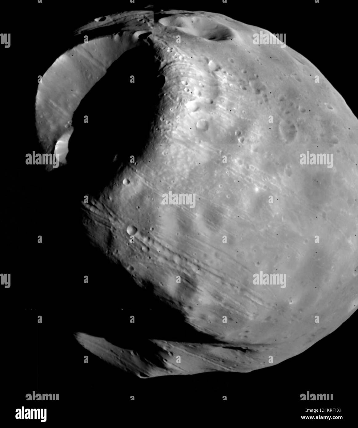 Transit Of Phobos From Mars