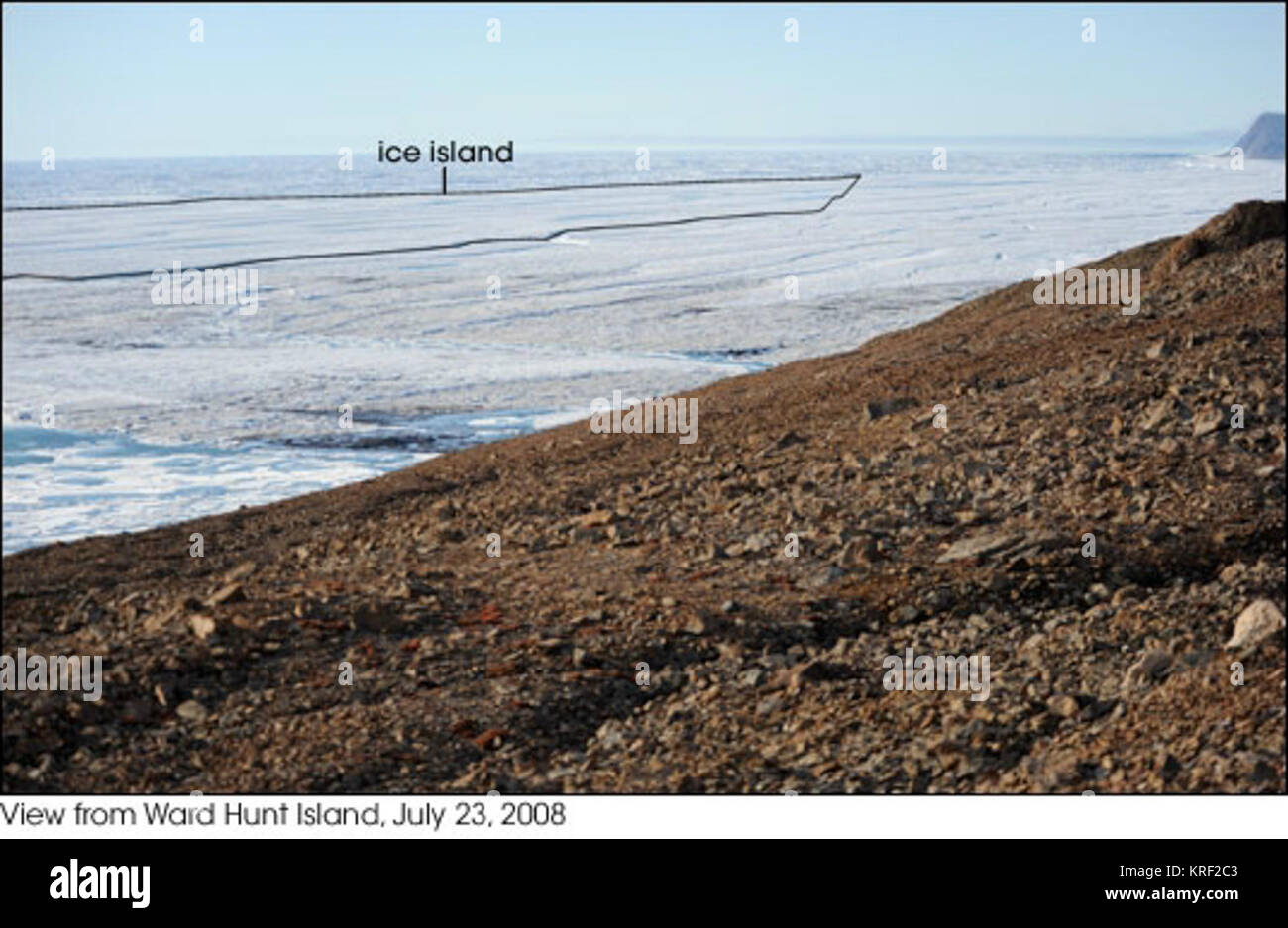 Ward Hunt Island north Stock Photo - Alamy