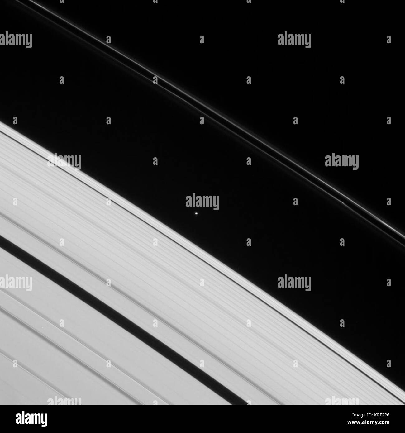 Roche division, rings of Saturn Stock Photo - Alamy