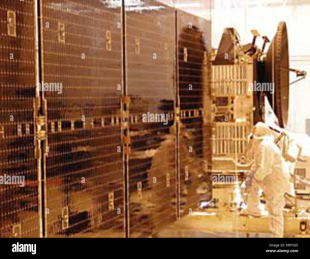 Solar Array Panels Attached to Dawn Spacecraft4 Stock Photo - Alamy