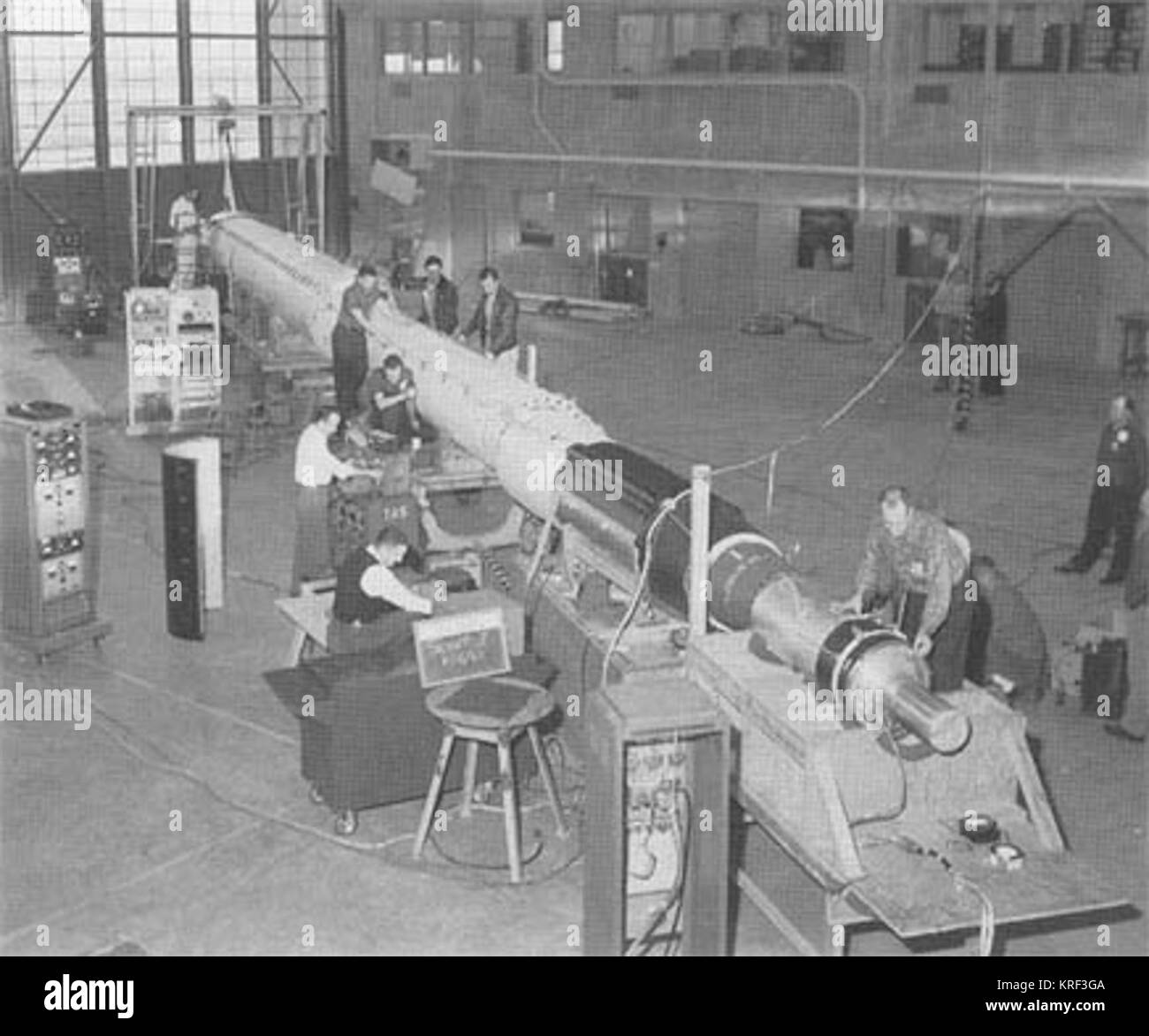 Scout rocket assembly Stock Photo - Alamy
