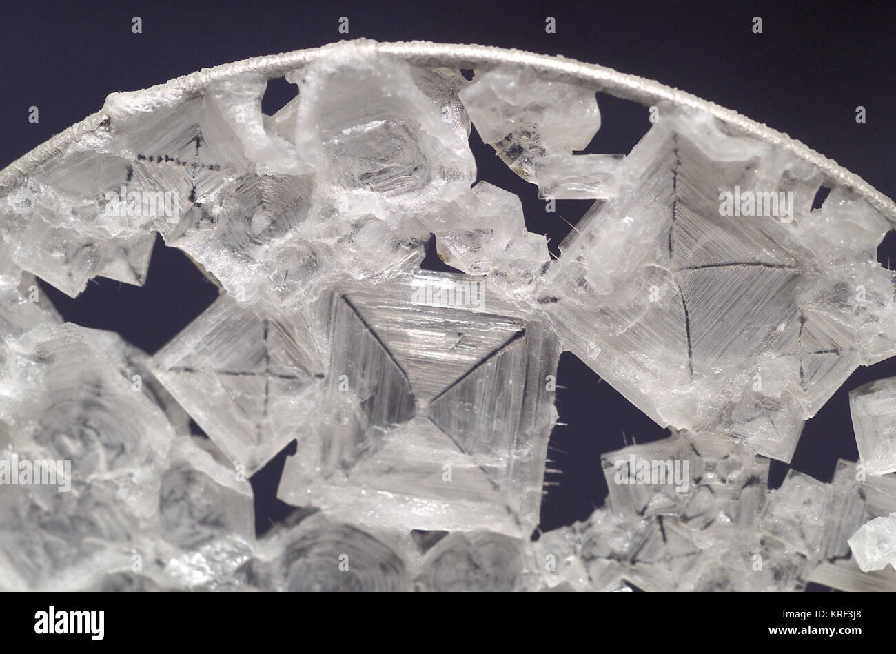 Sodium chloride crystals hi-res stock photography and images - Alamy