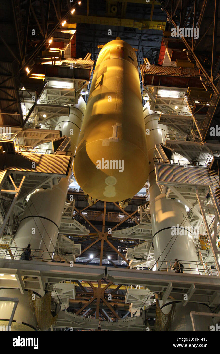 STS-130 External Tank 4 Stock Photo - Alamy