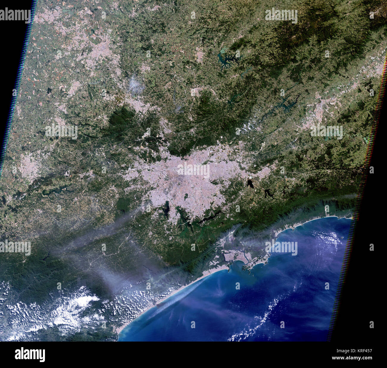 Landsat Satellite Image High Resolution Stock Photography and Images ...
