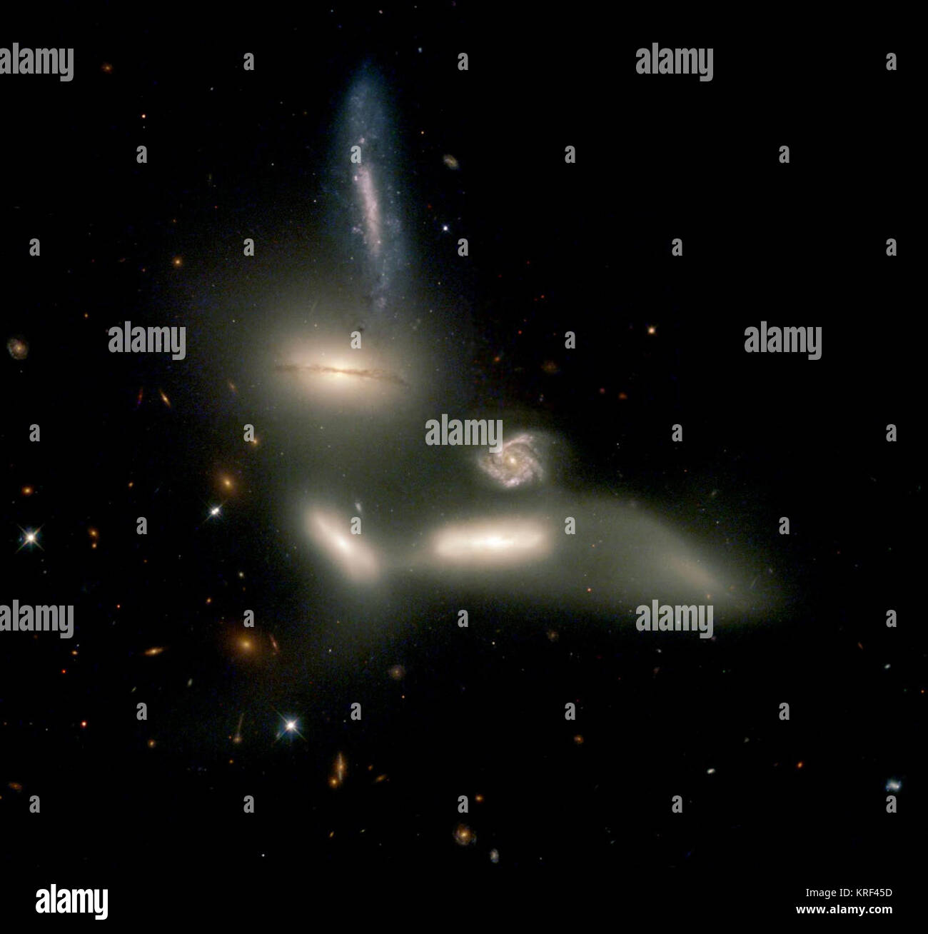 Seyfert sextet hi-res stock photography and images - Alamy