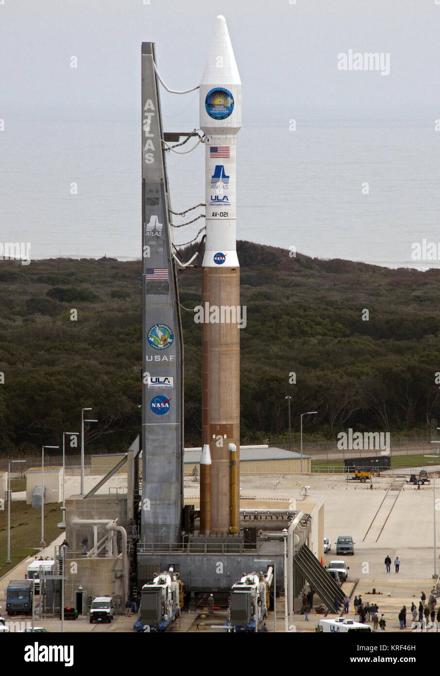 SDOs Atlas V (401) on Launch Pad 41 Stock Photo - Alamy