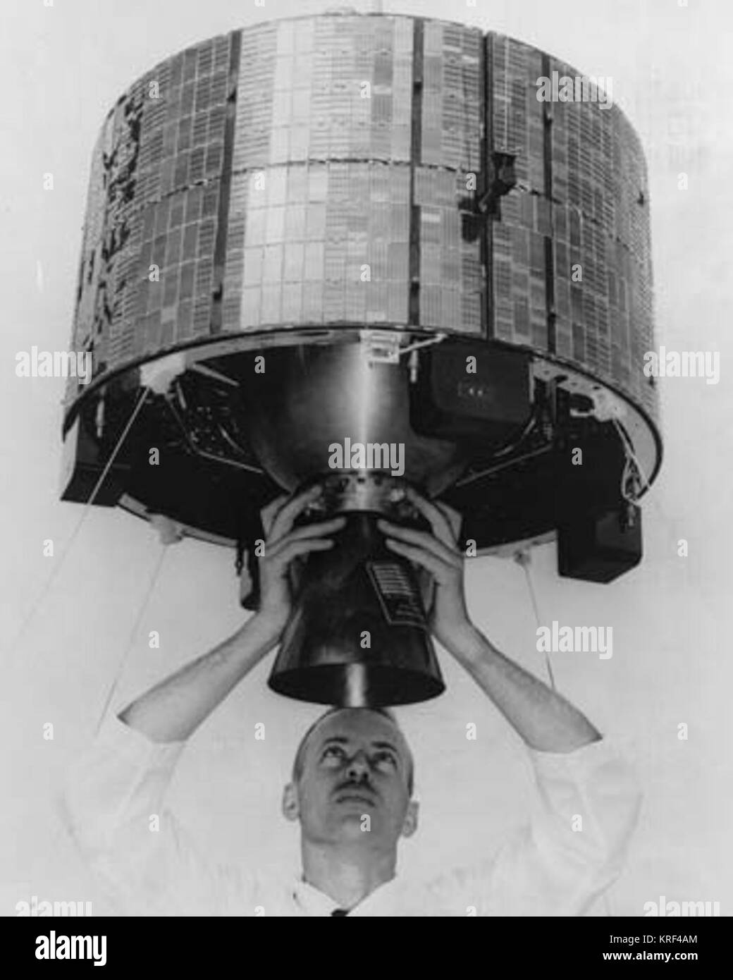Syncom 1 model Stock Photo - Alamy