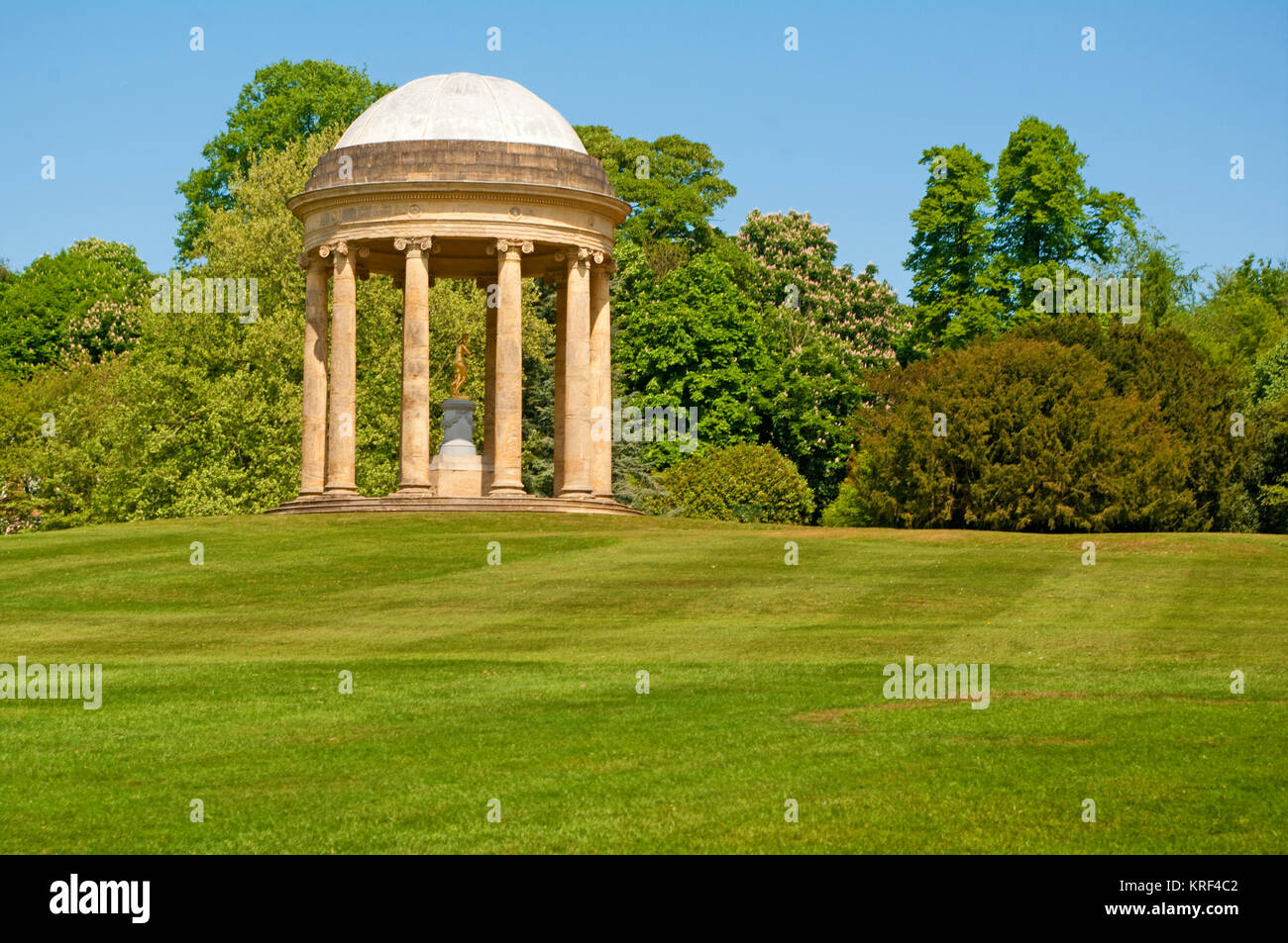 Rotunda, Stowe Landscape Garden, Buckinghamshire, England Stock Photo ...