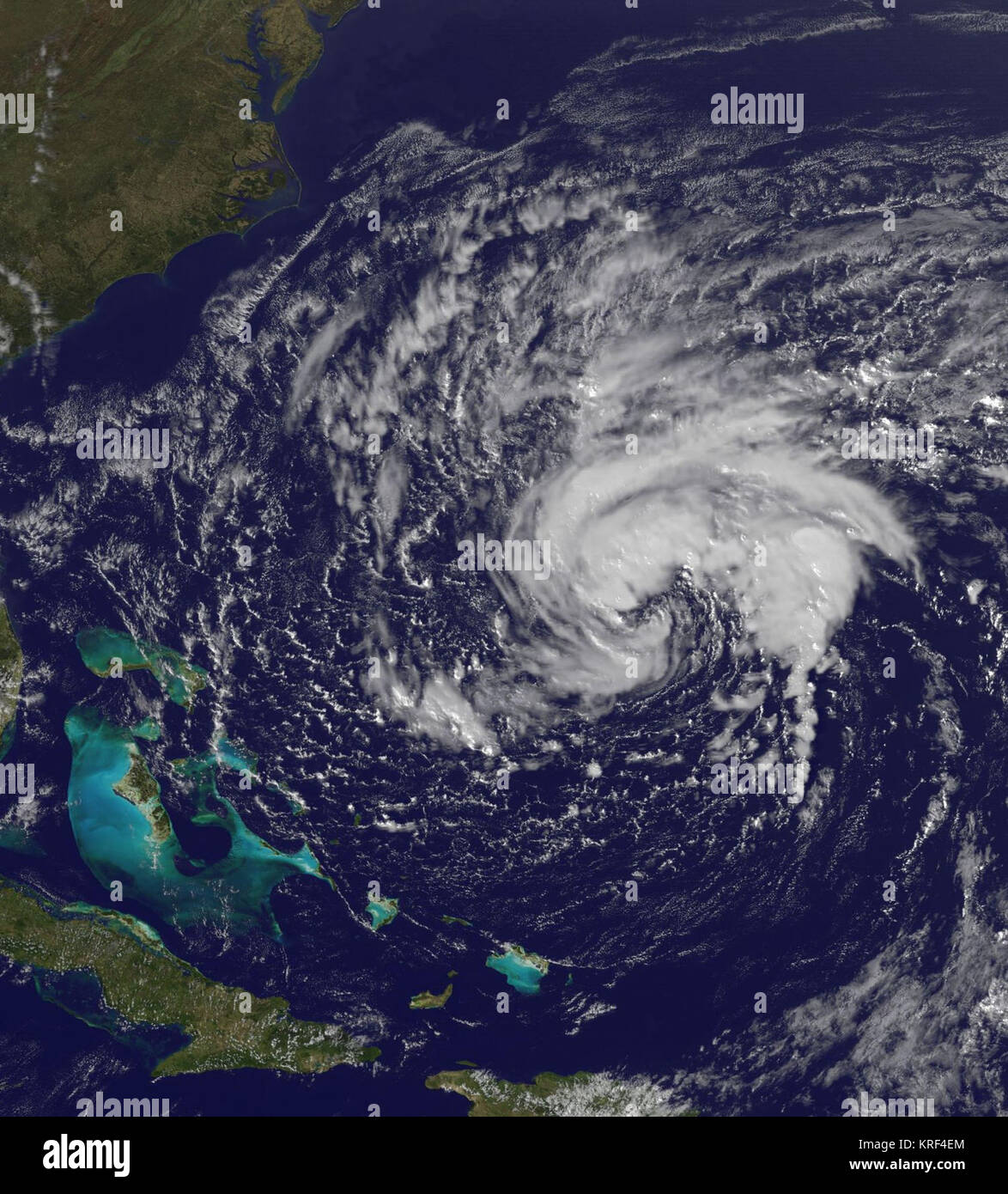 Tropical Storm Sean 110811 1945 UTC Stock Photo - Alamy
