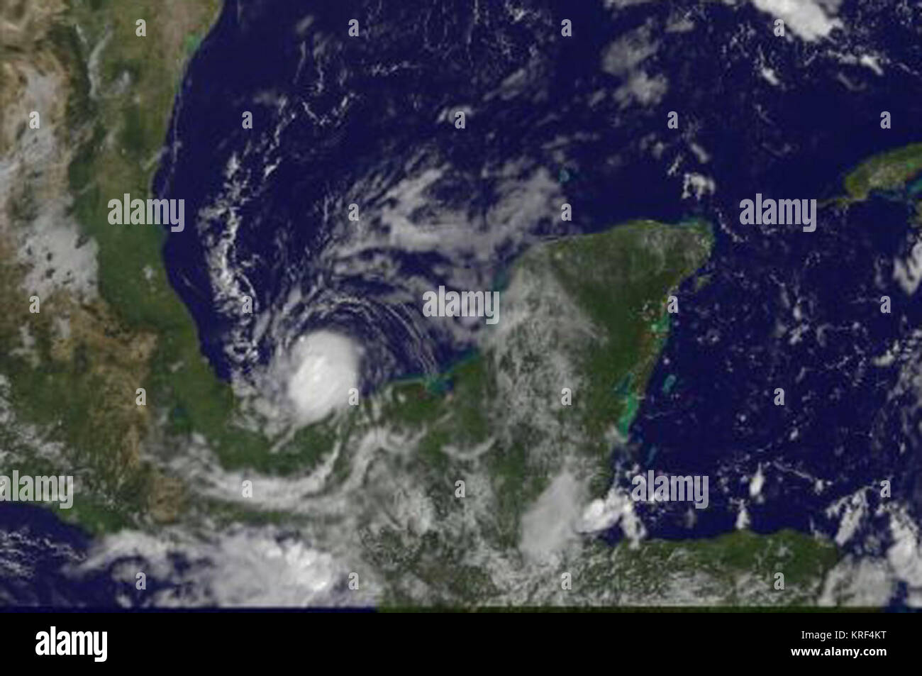 Tropical Storm Marco on October 6 2008 Stock Photo - Alamy