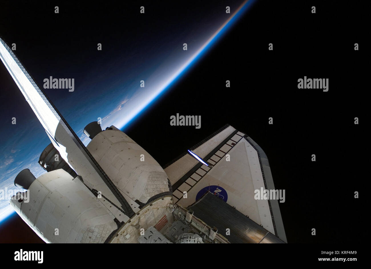 Endeavour at ISS Stock Photo - Alamy