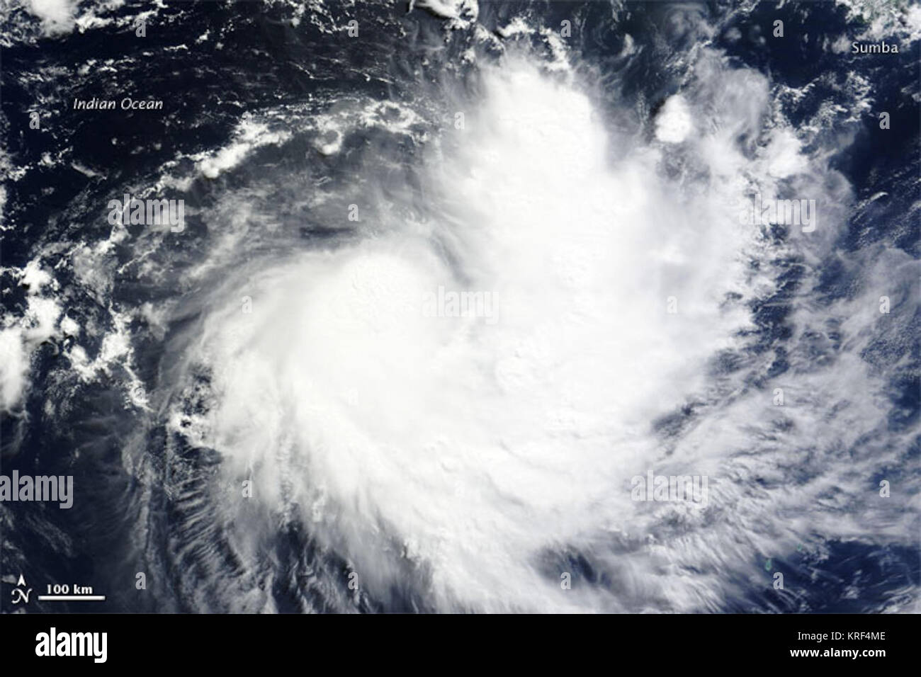 Tropical Cyclone Sean 2010-04-23 Stock Photo - Alamy