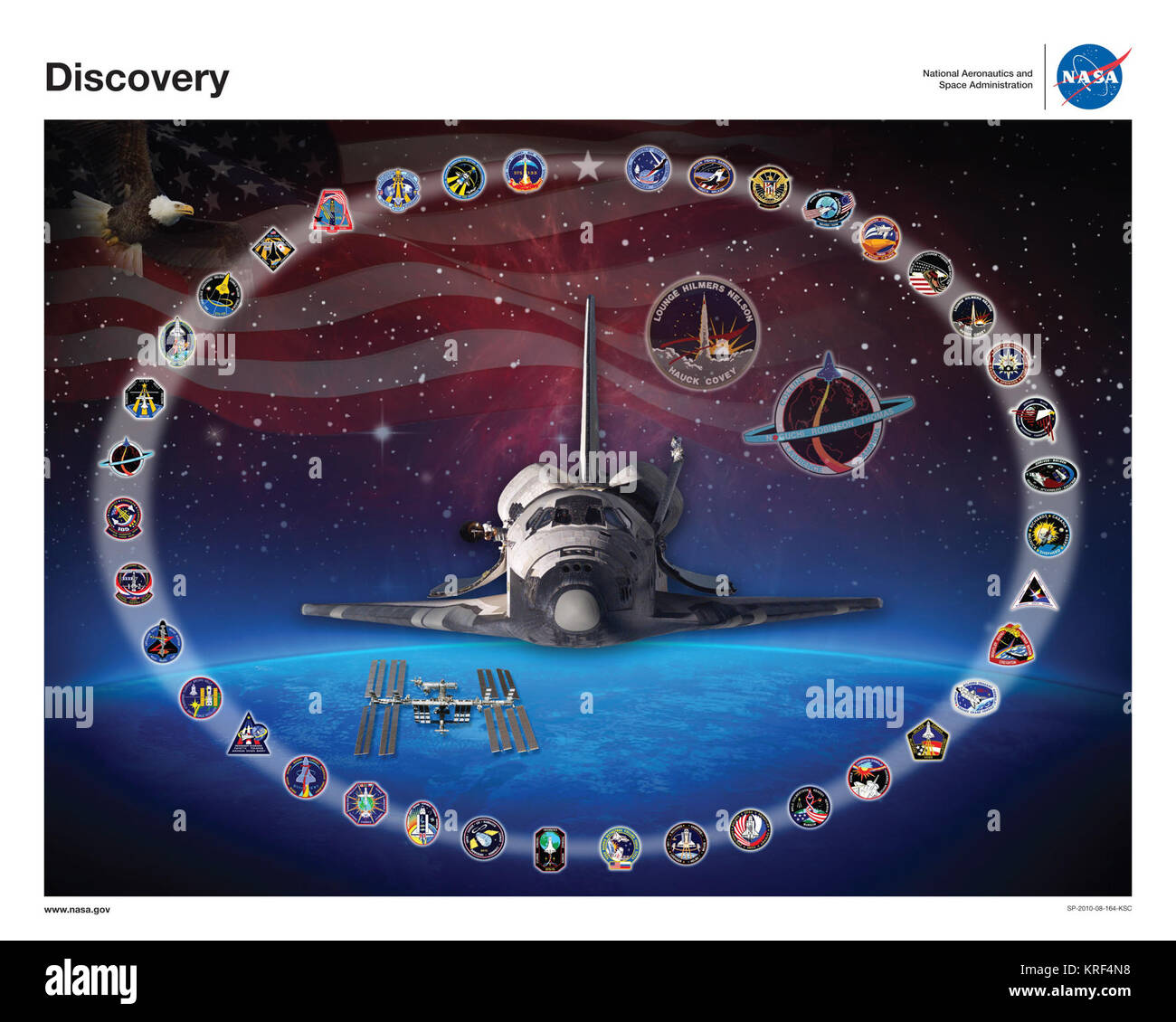 Space shuttle program the space shuttle discovery Cut Out Stock Images & Pictures - Alamy