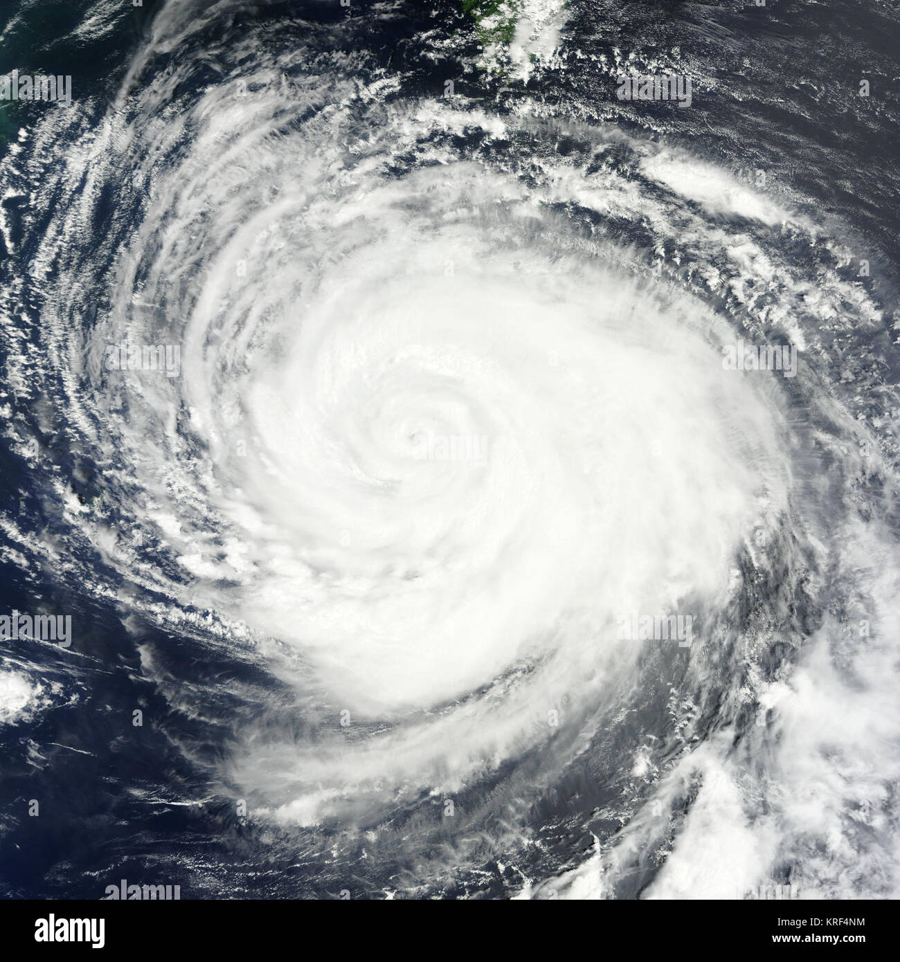 Typhoon Bolaven on 26 August 2012 Stock Photo - Alamy