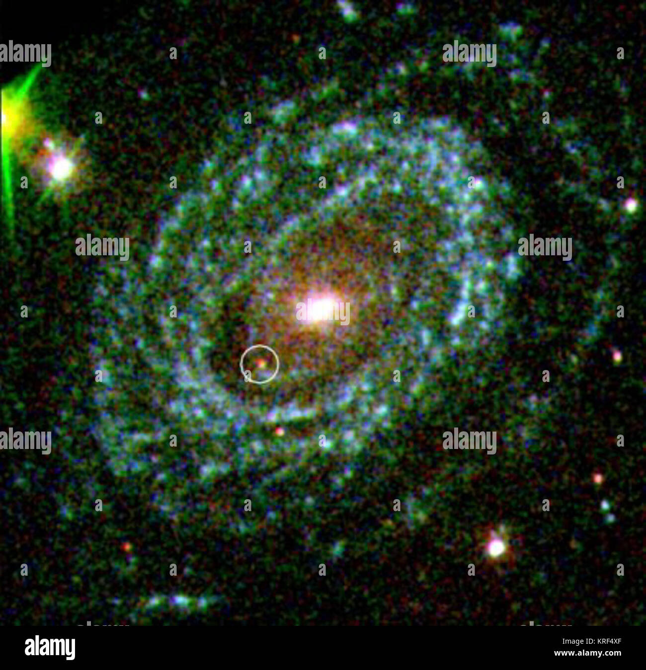 Supernova SN 2005ke Stock Photo - Alamy