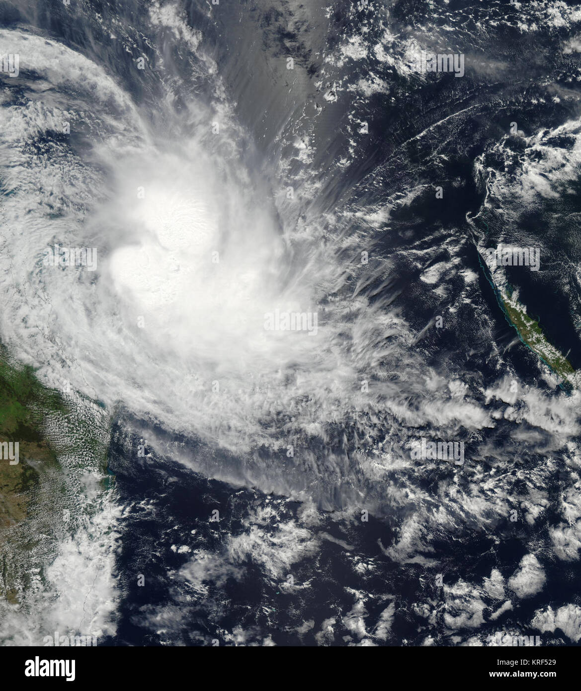 TC Erica 04 mar 2003 0305Z Stock Photo - Alamy