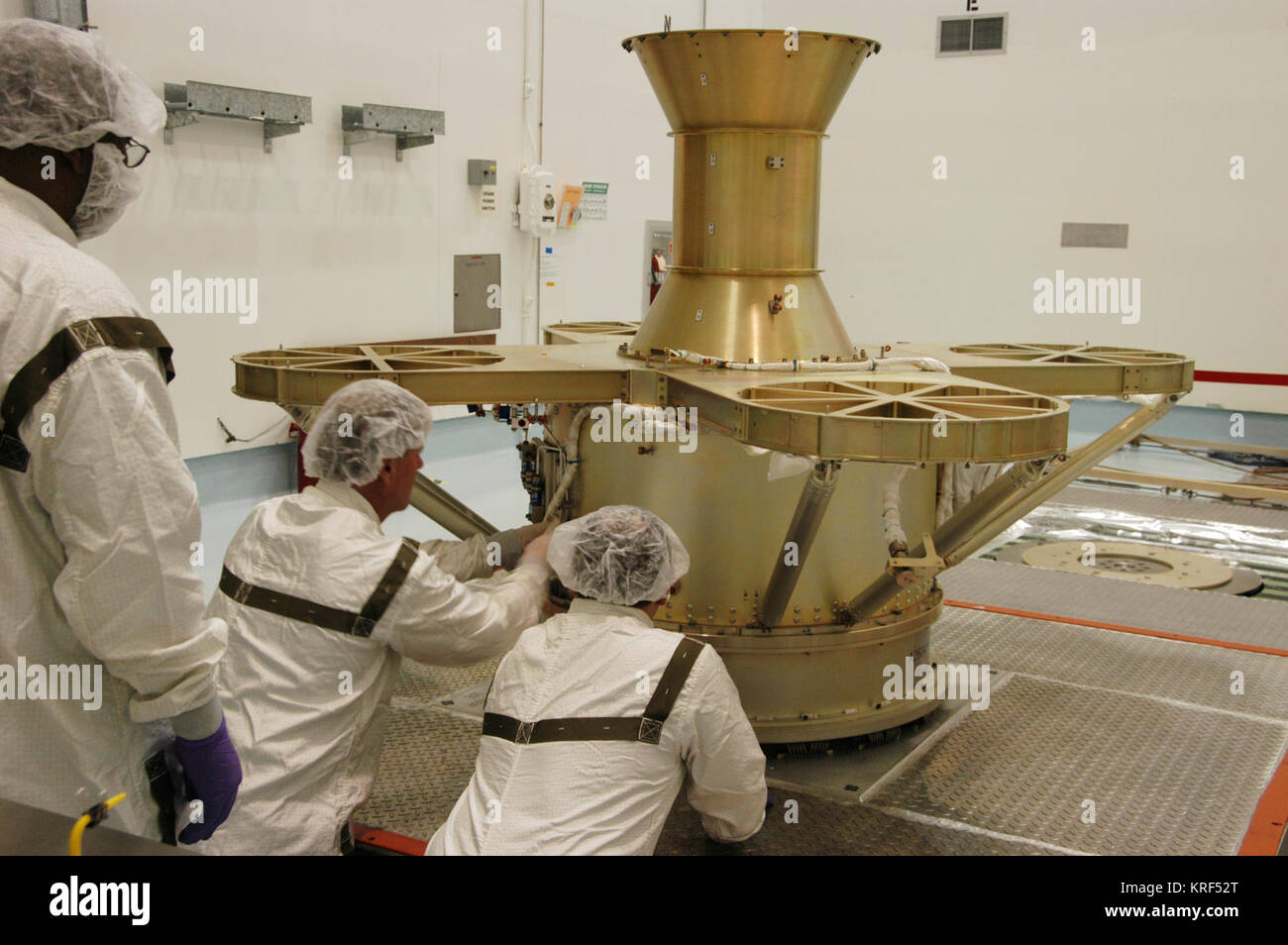 THEMIS probe carrier preparing for satellite fueling Stock Photo - Alamy