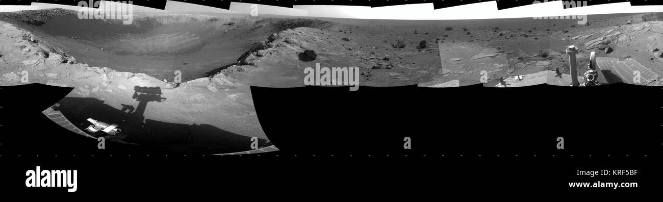 View of Santa Maria Crater from Western Rim Stock Photo - Alamy