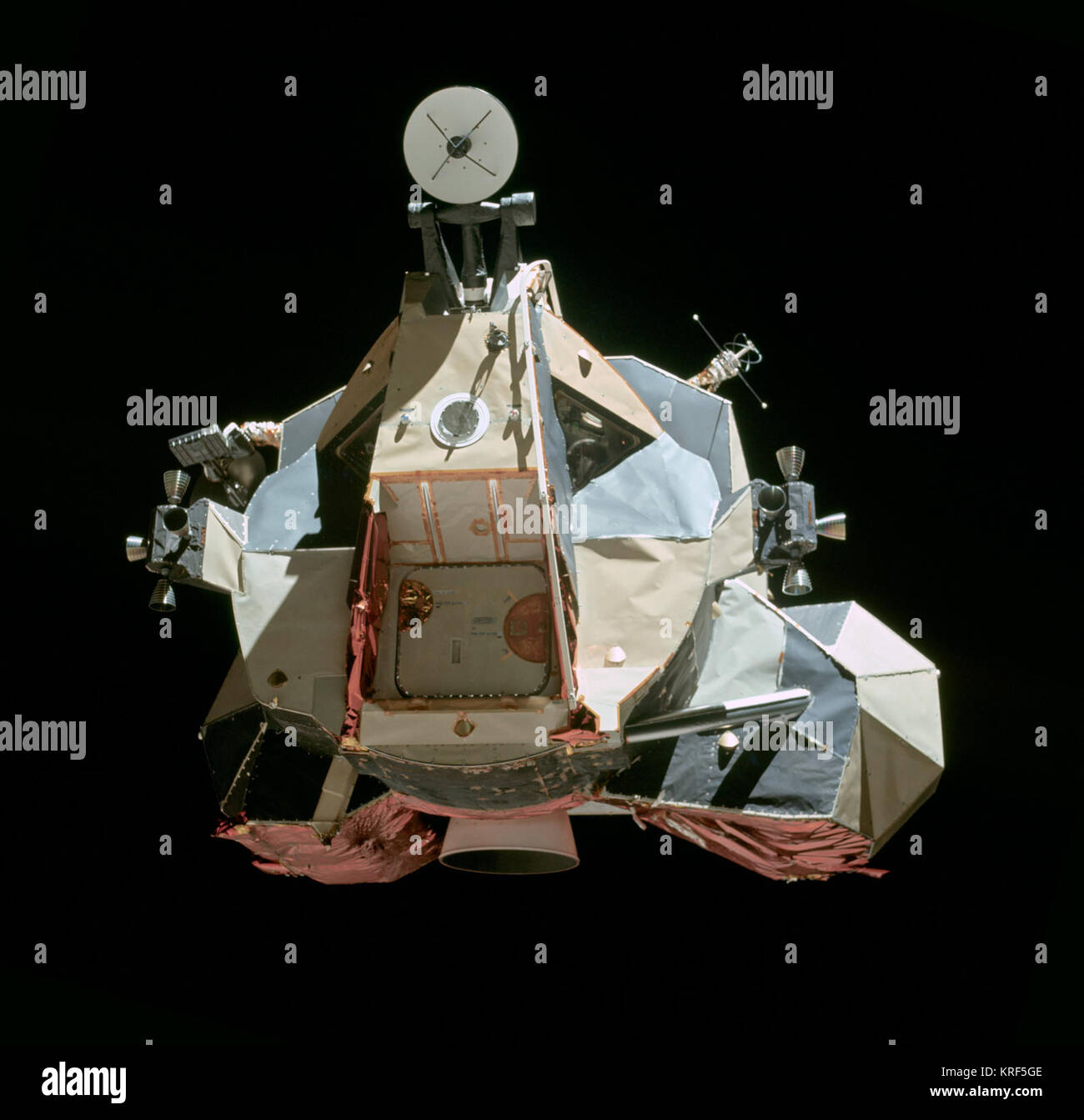 Apollo 17 LM Ascent Stage Stock Photo - Alamy